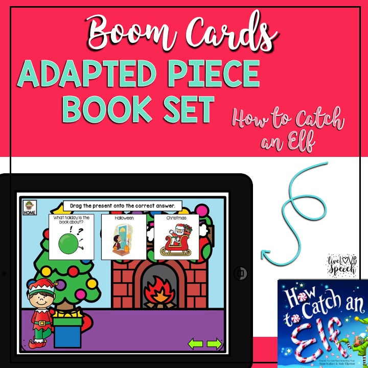 How to Catch an Elf | BOOM Cards™ | Speech Therapy Activities – Live ...