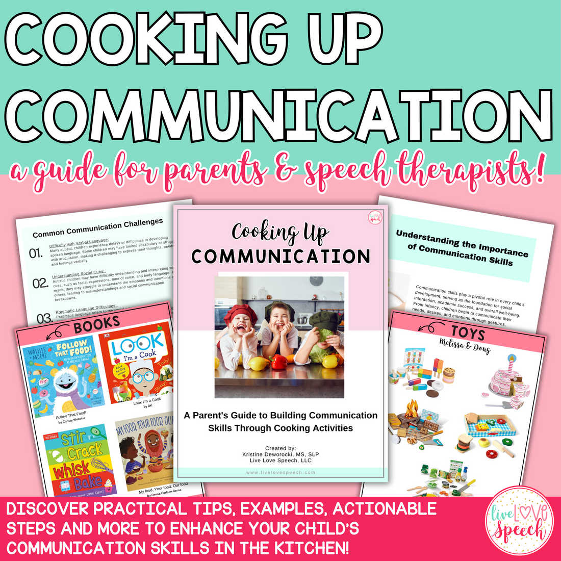 Cooking Up Communication: A Parent's Guide to Building Communication S ...