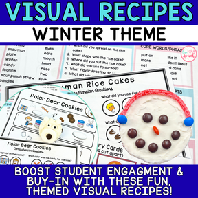 Visual Recipes for Speech Therapy | WINTER THEME | Life Skills – Live ...