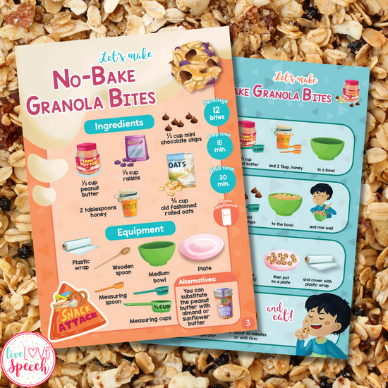 Visual Recipe Cards – Live Love Speech