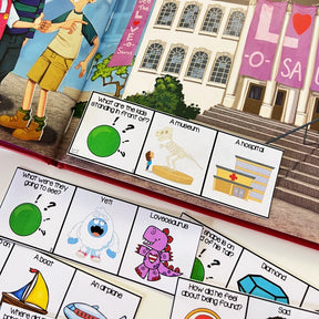 Adapted Book Piece Set | How to Catch a Loveosaurus | Speech Therapy ...