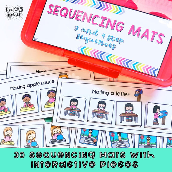 Grab N' Go Sequencing | Task Cards, Interactive Pieces, & BOOM Cards ...