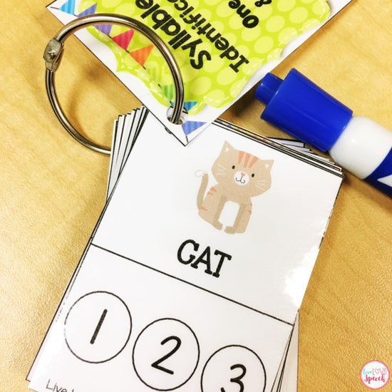 Grab N' Go Syllable Identification | FREEBIE | Phonological Awareness ...