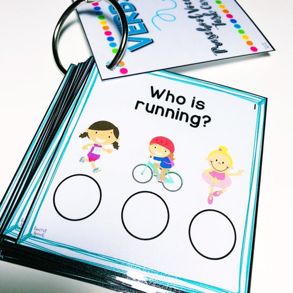 Grab N' Go Preschool Vocabulary | Speech Therapy Resource – Live Love ...