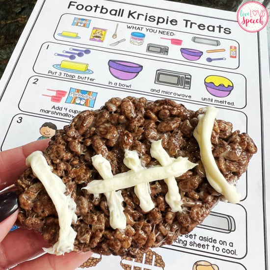 February Visual Recipes | Speech Therapy | Cooking with Kids | Life Sk ...