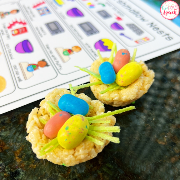 April Visual Recipes | Speech Therapy | Cooking with Kids | Life Skill ...