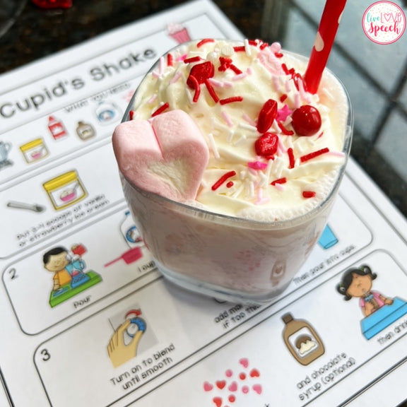 February Visual Recipes | Speech Therapy | Cooking with Kids | Life Sk ...