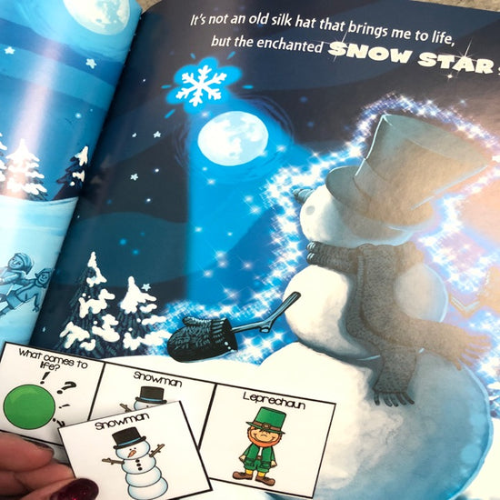 Adapted Book Piece Set | How to Catch a Snowman | Printable Version ...